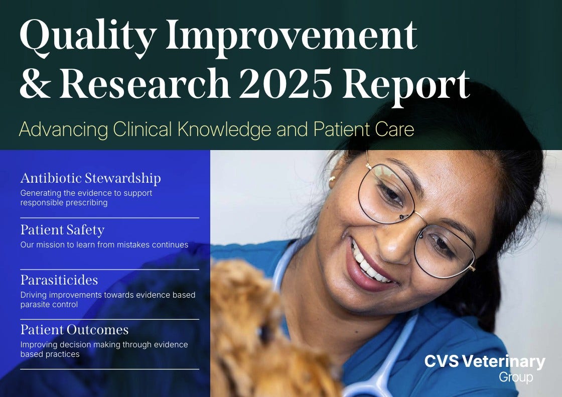 CVS publishes Quality Improvement and Research Report | CVS Veterinary ...